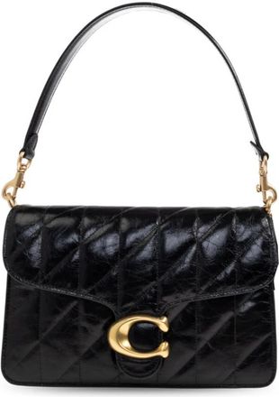 Coach Femme, Sacs, Noir, Taille: ONE Size Chain Tabby Shoulder Bag With Quilting