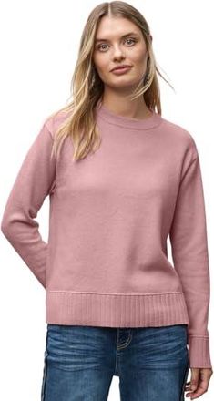 Street One 3015507 Pull à col Rond, Powder Pink Mel, 44 Femme