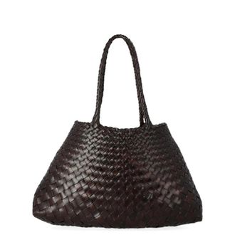 Dragon Diffusion Santa Croce Big Shoulder Bag - - Bags - Damen - Braun - ONE SIZE