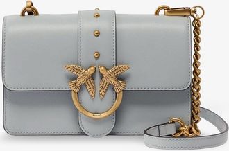 Pinko Love One Mini leather crossbody bag - PINKO - gender_Woman