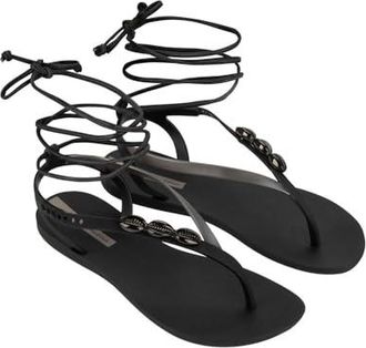 Ipanema Sandale Salty 83566, Black Silver, 37 EU