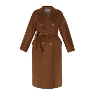 Max Mara Madame Mantel - - Coats - Damen - Braun - L