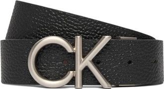 Calvin Klein Herreng&uuml;rtel Ck Hallmark Logo 35Mm Adj/Rev LV04D7034G Schwarz