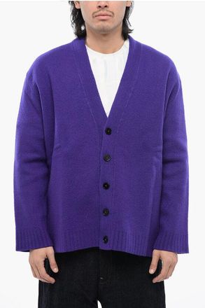 Jil Sander Boiled Wool Cardigan size 50