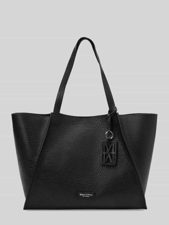 Marc O'Polo Shopper aus Rindsnappa mit Logo-Anh&auml;nger