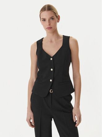 Guess Weste W6GH49 W1895 Schwarz Slim Fit