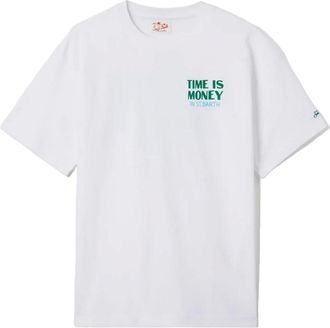 MC2 Saint Barth Homme, Tops, Blanc, Taille: XL T-Shirt Oversize