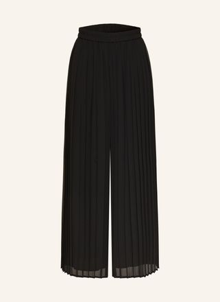 van Laack Van Laack Marlenehose Mit Plissees schwarz