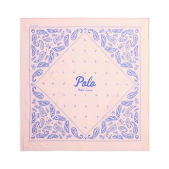 Polo Ralph Lauren Femme, Accessoires, Multicolore, Taille: ONE Size Paisley Cotton Bandana