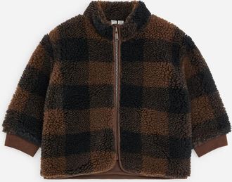 Arket Teddyjacke -Schwarz