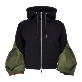 sacai SweaT-shirts - Femme - Sweatshirts et sweats &agrave; capuche - Multicolore - Taille: 34 FR