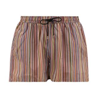 Paul Smith Homme, Maillots de bain, Multicolore, Taille: M Signature Stripe Swim Shorts