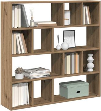 vidaXL Vidaxl - Biblioth&egrave;que/S&eacute;parateur de pi&egrave;ce ch&ecirc;ne artisanal 105x24x102 cm