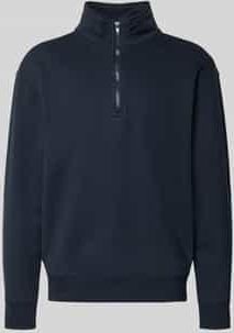 Blend Sweatshirt mit Troyer-Kragen Modell BRODY