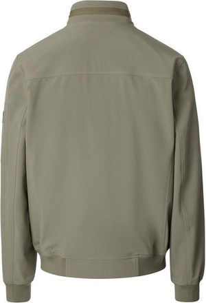 Casamoda Softshelljacke CASAMODA Herren Outdoor-Softshell-Blouson Zipper Hellgr&uuml;n