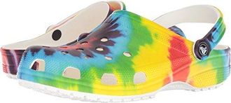 Crocs Unisexe Adulte Classic Tie-Dye Clogs Sabots, Multi, 37/38 EU