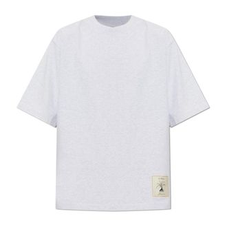 Jacquemus Baumwoll-T-Shirt Torneo - - Tops - Herren - Grau - XS