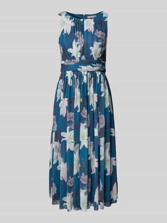 Christian Berg Cocktail Cocktailkleid mit gelegten Falten