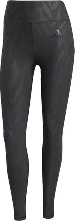 adidas Womens Optime AOP Full-Length Leggings Black XL