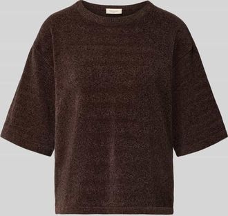 Freequent Relaxed Fit T-Shirt in Strick-Optik Modell Tempo