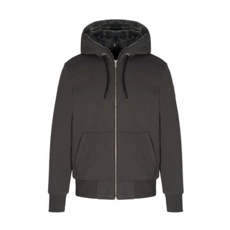 Moose Knuckles Sweat &agrave; Capuche Classique Bunny &agrave; Fermeture &Eacute;clair - Homme - Sweatshirts et sweats &agrave; capuche - Gris - Taille: S