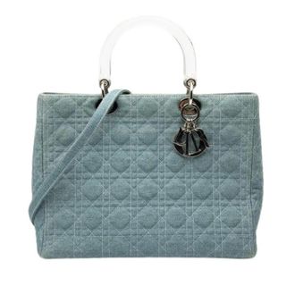 Dior Pre-owned Vintage Denim Handtasche - - Pre-owned - Damen - Blau - ONE SIZE