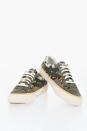 Superga Low-Top Cotton Camouflage Sneakers size 42,5