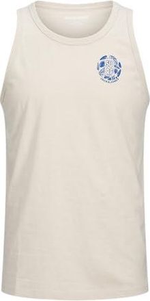 Jack & Jones Summer Tanktop SL Jjone Color Débardeur dété Taille S, Beige Clair, S Hommes
