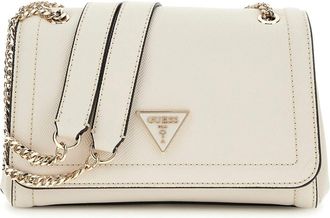 Guess Noelle II Convertible Xbody Flap Bag Bone