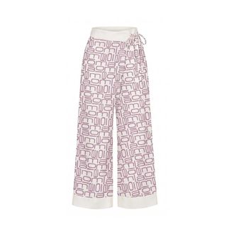 Malo Pantalon portefeuille large - Femme - Pantalons - Violet - Taille: 36 FR