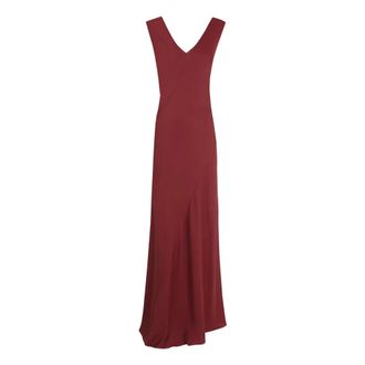 Cortana Kara- Kirschseidenkleid- - - Dresses - Damen - Rot - XS