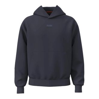 Napapijri Homme, Sweatshirts et sweats &agrave; capuche, Bleu, Taille: XL Elevated Logo French Terry Sweat &agrave; capuche