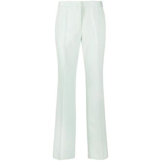 Jil Sander Blaue- ma&szlig;geschneiderte Wollhose - - Trousers - Damen - Blau - S