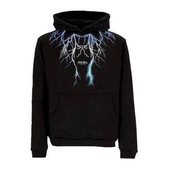 Phobia Archive Lightning Hoodie - - Sweatshirts & Hoodies - Herren - Schwarzk - L