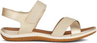 Geox Fille Vega B Racine Accueil Femme Sandales-et-nu-pieds, Taupe, 41 EU