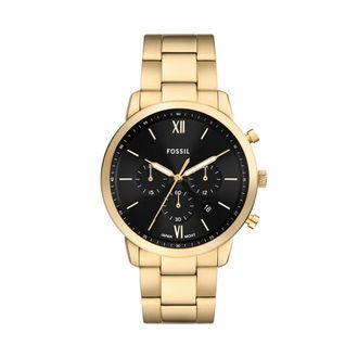 Fossil Uhr Fossil Neutra Chronograph FS6093 Goldfarben