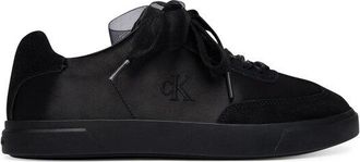 Calvin Klein Sneakers Low Pro Cupsole Wt Satin Mix HW0HW03288 Schwarz