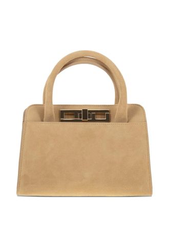 Fabiana Filippi Kleiner Shopper aus Wildleder - Nude