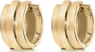 Azlee boucles doreilles Staircase 3-Tier en or 18ct