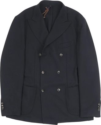 Santaniello Homme, Vestes, Bleu, Taille: 3XL Blazer