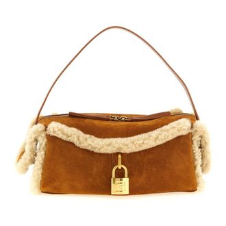 Balmain Kleine Pulse Umh&auml;ngetasche - - Bags - Damen - Braun - ONE SIZE