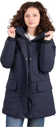 Save The Duck Femme, Manteaux, Bleu, Taille: 42 FR Soleil Parka
