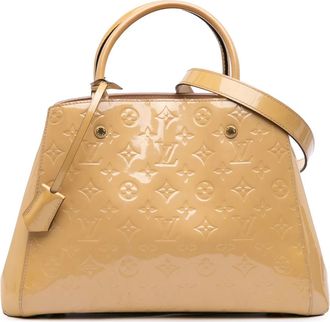 Louis Vuitton Hobo Bags - Monogram Vernis Montaigne MM - Gr. unisize - in Braun - f&uuml;r Damen