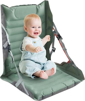 Generico Tragbarer Stadionsitz, leichte St&uuml;hle mit Lendenwirbelst&uuml;tze, aufblasbares Bodenkissen f&uuml;r Camping, Wandern, Sport, Angeln, Camping