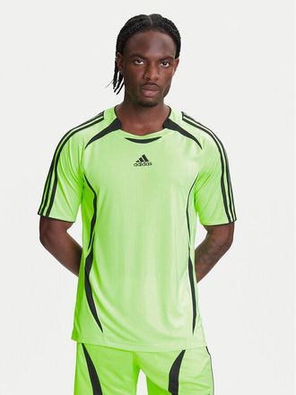 adidas T-Shirt Teamgeist adicolor JX1538 Gr&uuml;n Loose Fit