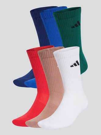 adidas Originals C New Low Crew 6 Pack Socks warcla