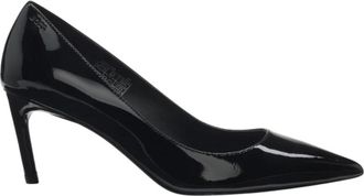 HUGO BOSS Femme, Chaussures, Noir, Taille: 38 EU Escarpins en Cuir Verni Noir Gracey