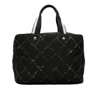 Chanel Pre-owned Vintage Nylon Weekend Bag - - Pre-owned - Damen - Schwarzk - ONE SIZE