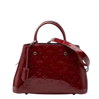 Louis Vuitton Pre-owned Montaigne BB Handtasche - - Pre-owned - Damen - Rot - ONE SIZE