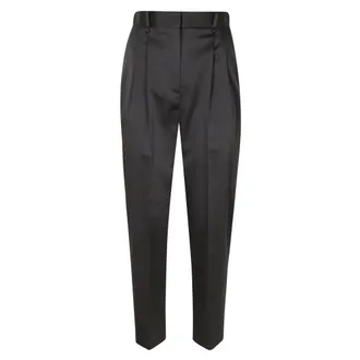 Elisabetta Franchi Femme, Pantalons, Noir, Taille: 42 FR Straight Pantalons